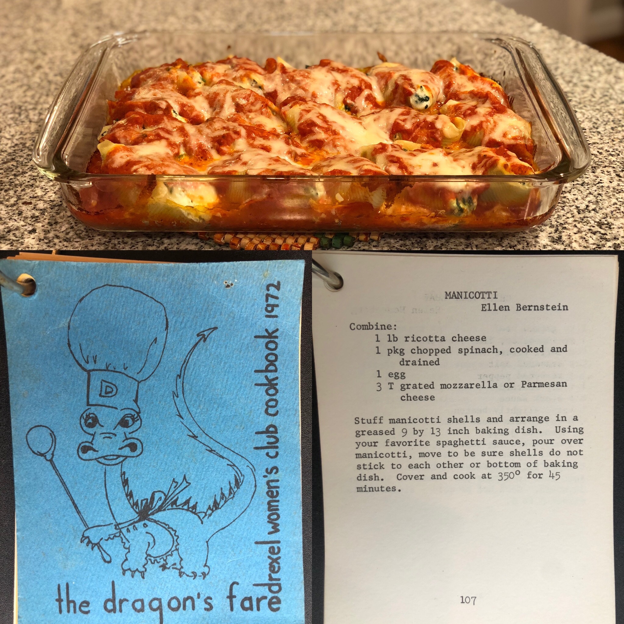 Manicotti – Cooking Vintage