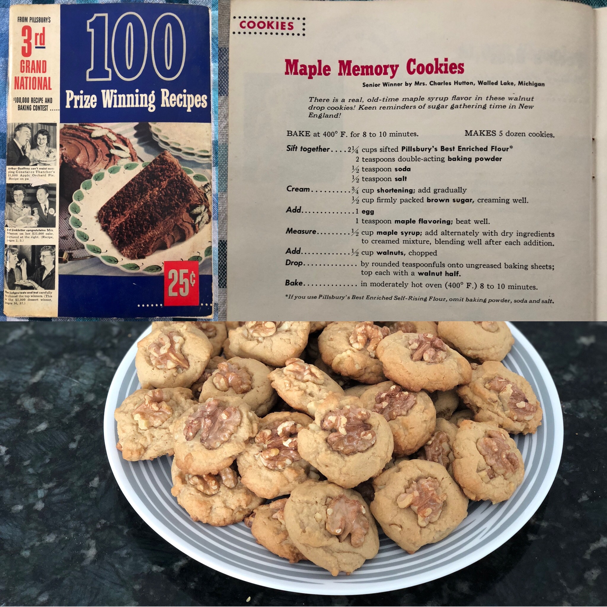 Maple Memory Cookies – Cooking Vintage